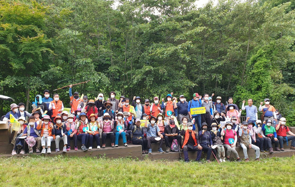 장수군산악연맹, '장수군체육회장배 군민활성화 등반대회'