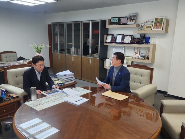 최형열 도의원, 우범기 전주시장에 명품 삼천 천변길 조성 요청